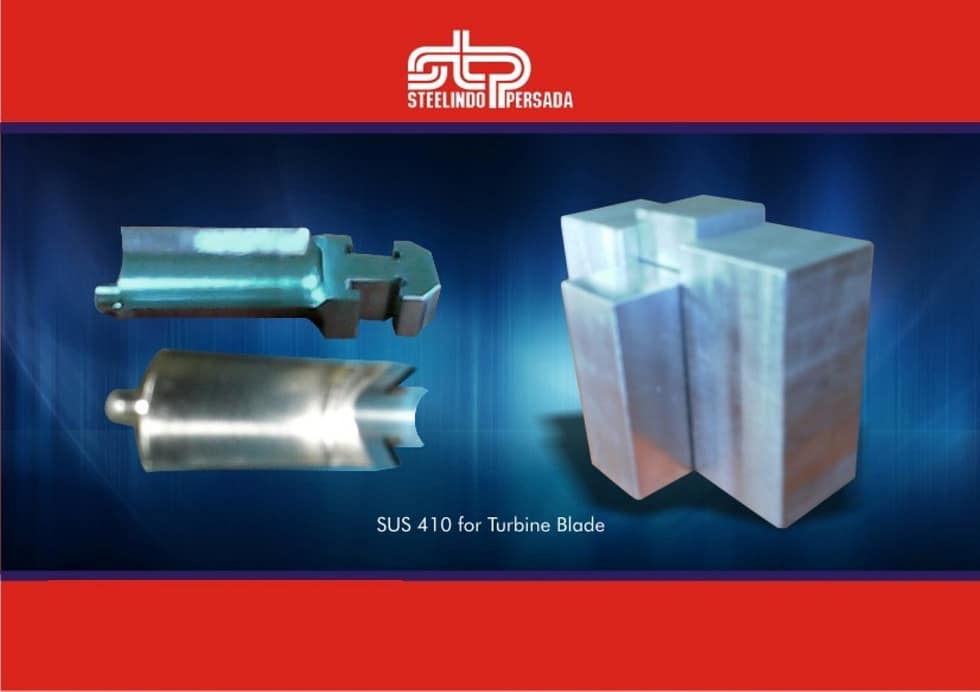 AISI 410 Stainless Steel for Turbine Blade Applications - Steelindo Persada